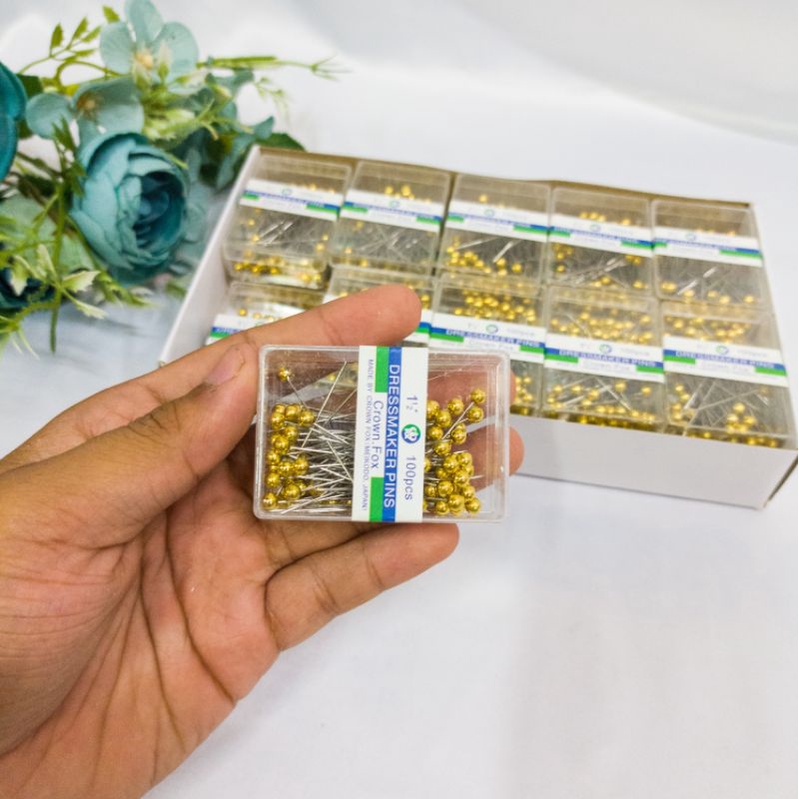 Jual Jarum Pentul isi 80 - 100pcs Jarum Pentul Bok mika Pentul Mutiara ...