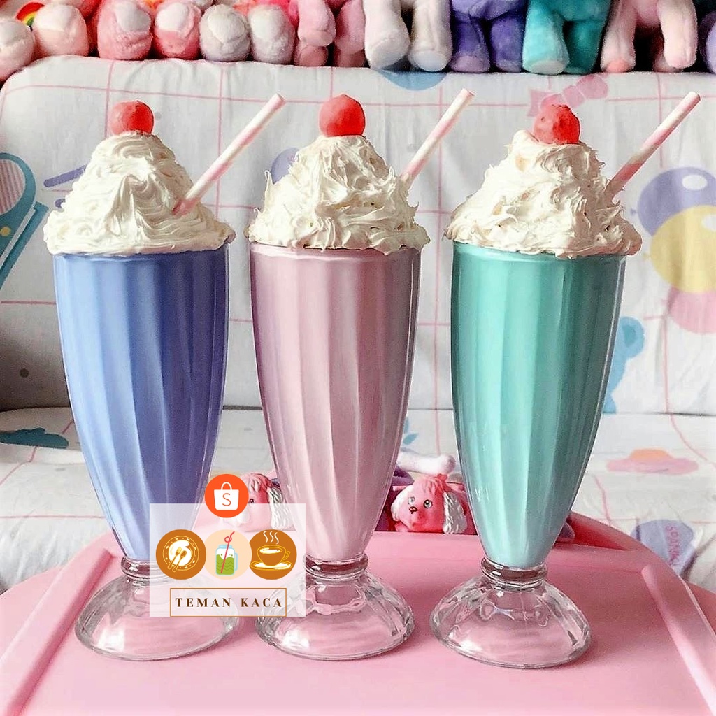 Jual Gelas Milkshake | Gelas Ice Cream | Gelas Kaca Eskrim | Gelas ...