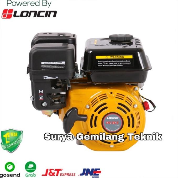 Jual Mesin Penggerak Serbaguna / Engine Bensin Loncin G160F (5,5Hp) | Shopee Indonesia
