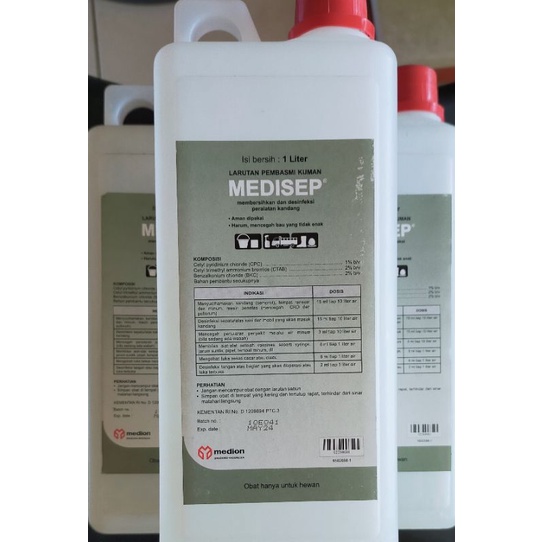 Jual MEDISEP 1Liter-Desinfektan | Shopee Indonesia
