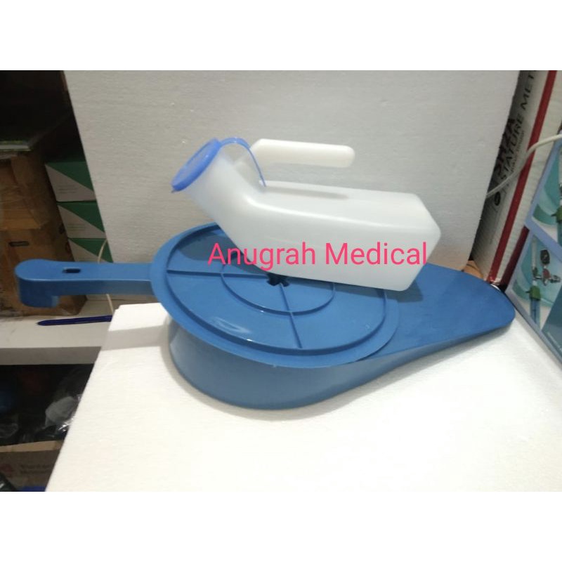 Jual Pispot Bab dan urinal pria/ pispot Sodok bab + urinal | Shopee ...