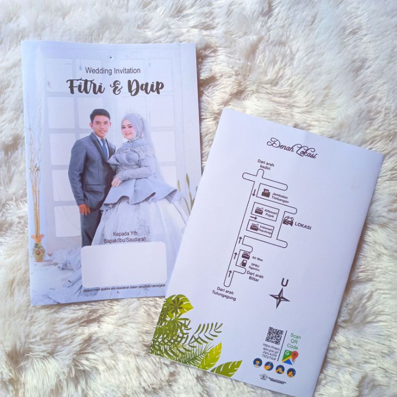 Jual undangan wedding/undangan rustik/undangan murah / undangan ...