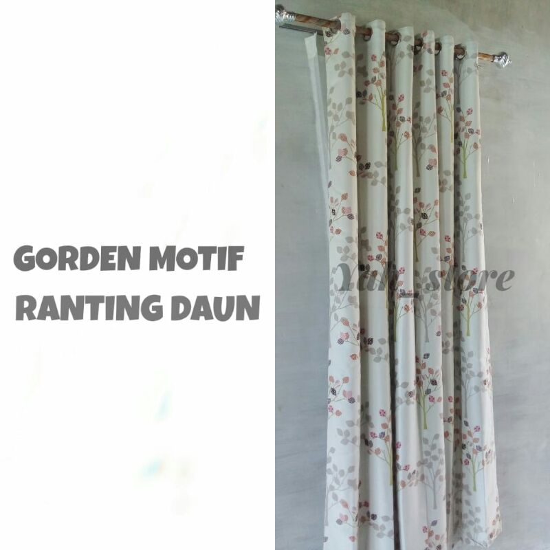 Jual Yah_store. GORDEN MOTIF BUNGA DAUN GORDYN MOTIF GORDEN IMPORT ...