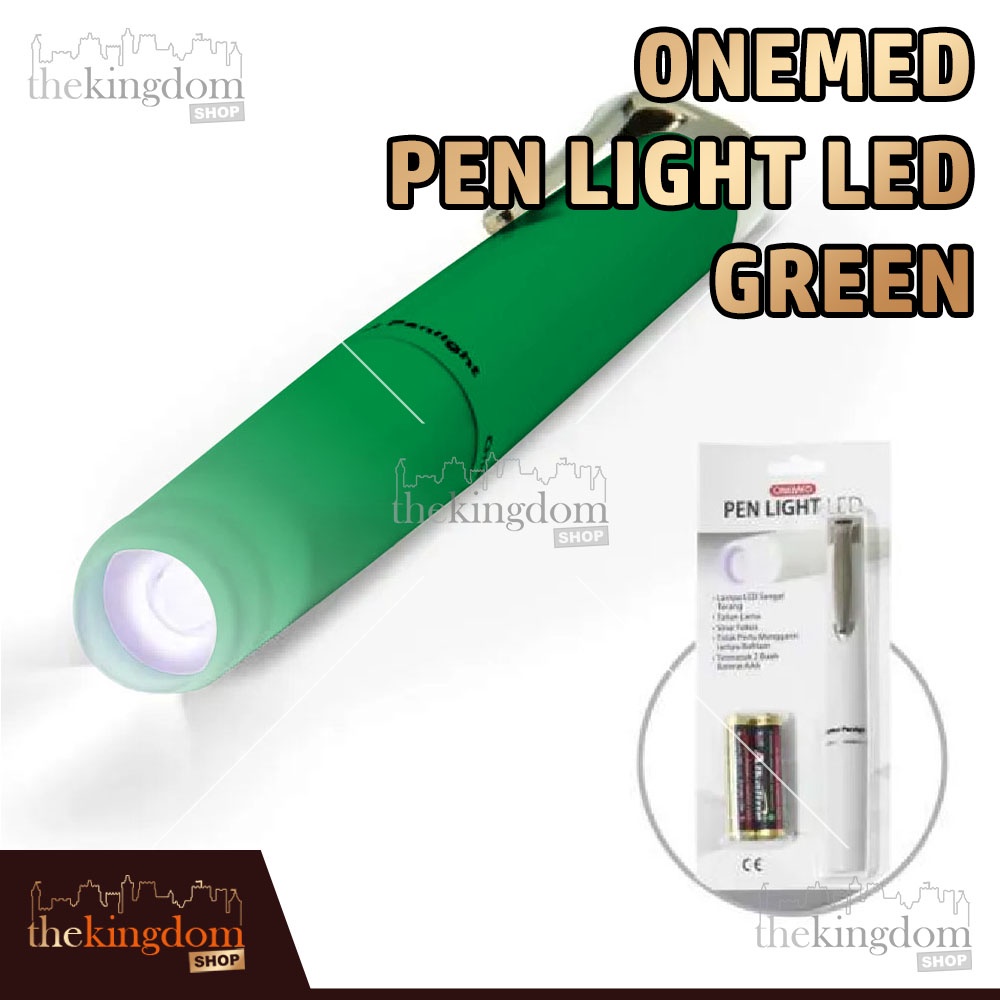 Jual Onemed Pen Light LED Senter Medis Penlight Lampu Sinar Terang ...