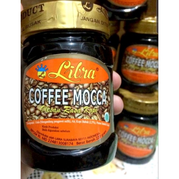 Jual coffee mocca libra 220 gram / kopi moca / kopi moka / mocca libra ...
