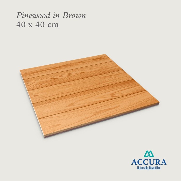 Jual KERAMIK 40XR0 PINEWOOD BROWN MATT - MULIA TILE | Shopee Indonesia
