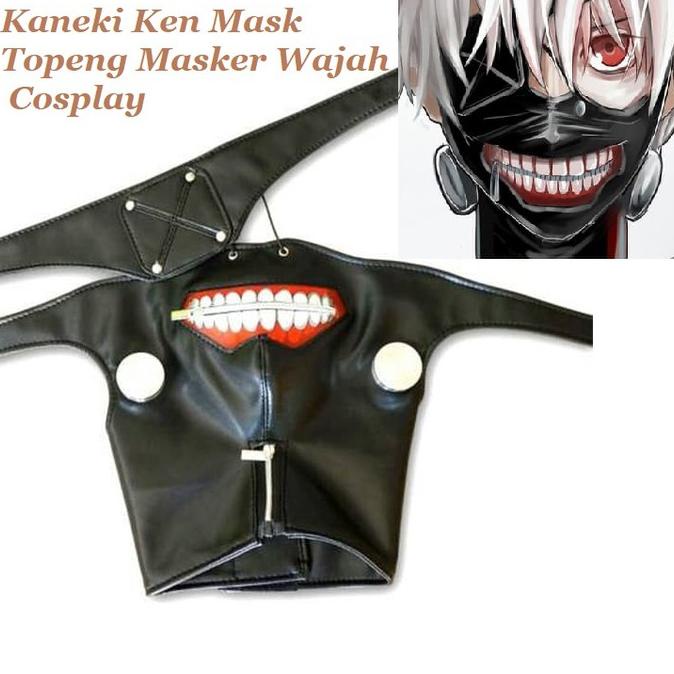 Jual Topeng Kaneki Ken Mask Tokyo Ghoul Cosplay Masker Kulit Kaneki Ken ...