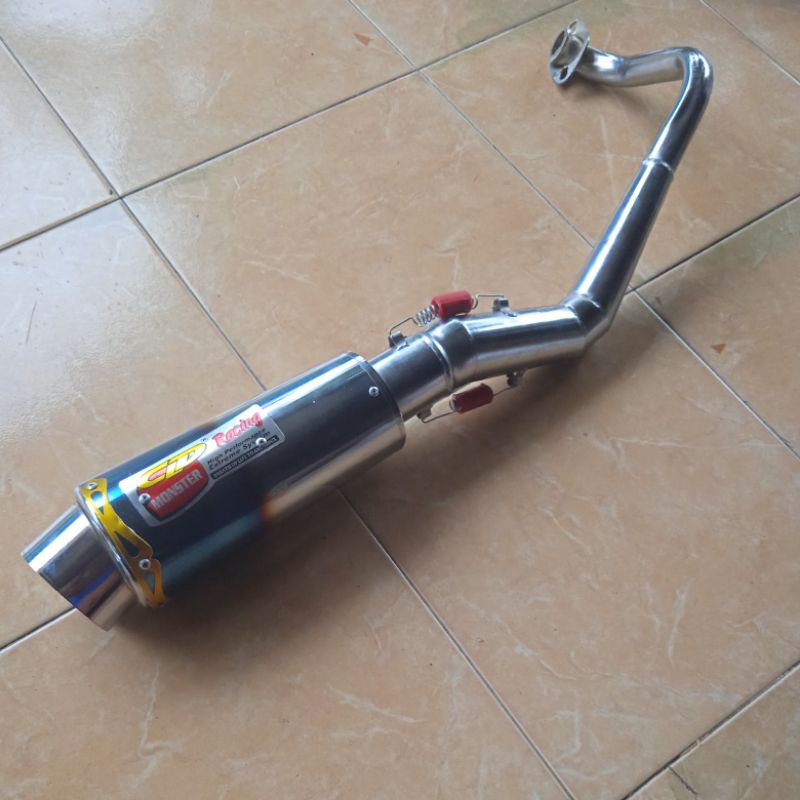 Jual Knalpot Racing CLD MONSTER SUPRA X 125 FIT SUPRA X LAMA REVO ...