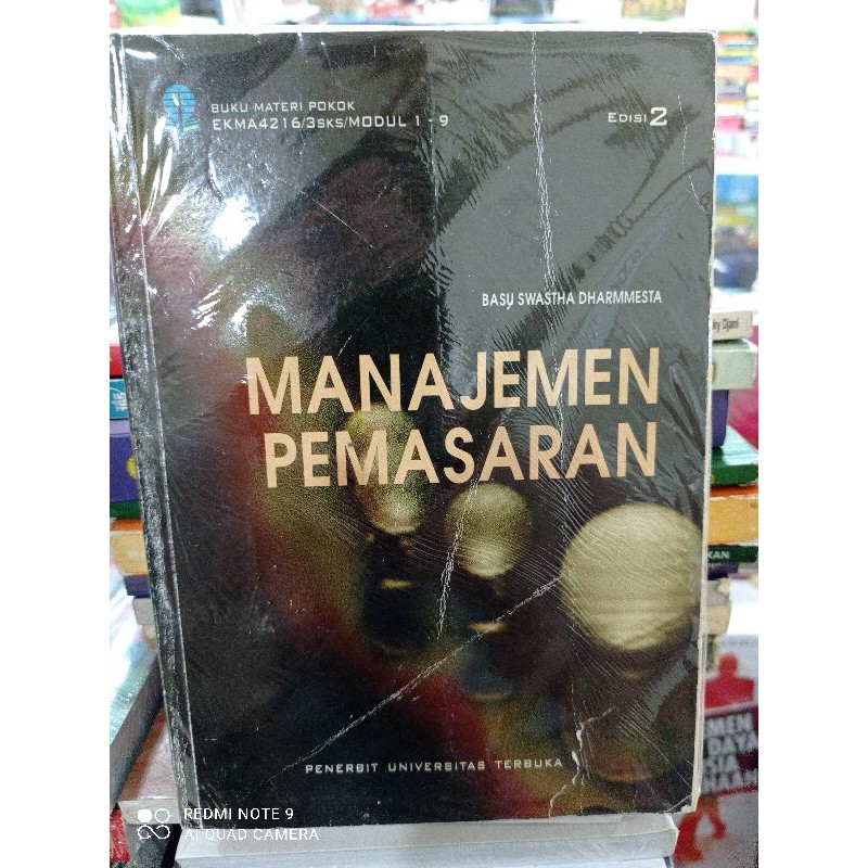 Jual Manajemen Pemasaran Edisi 2" Basu Swastha Dharmmesta" | Shopee ...