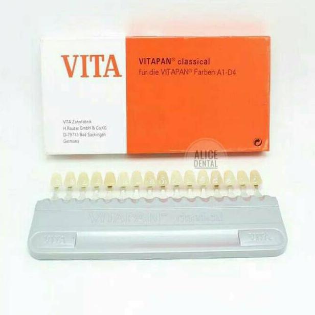 Jual Alice Dental // Vita Vitapan Classical Shade Guide / Contoh 16 ...