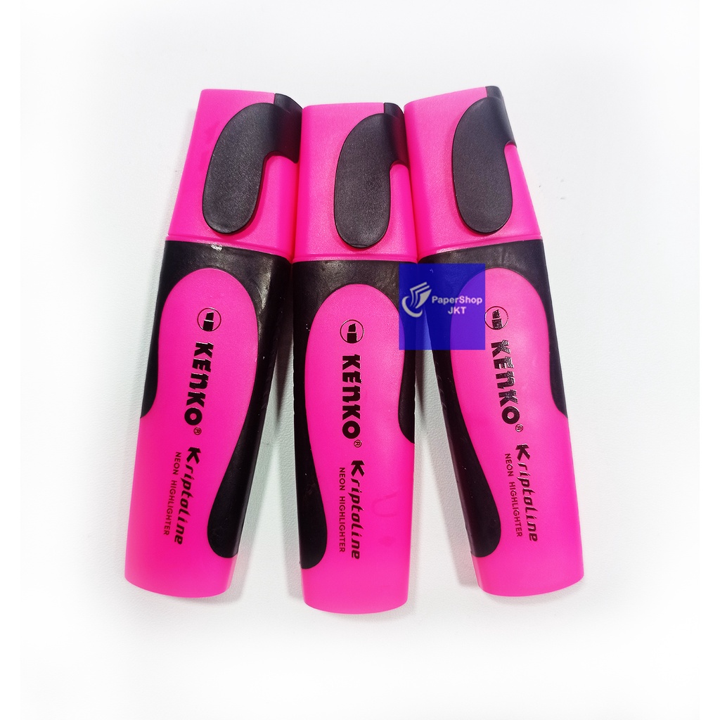 Jual KENKO - Highlighter Kriptoline Neon Warna - Pcs | Shopee Indonesia