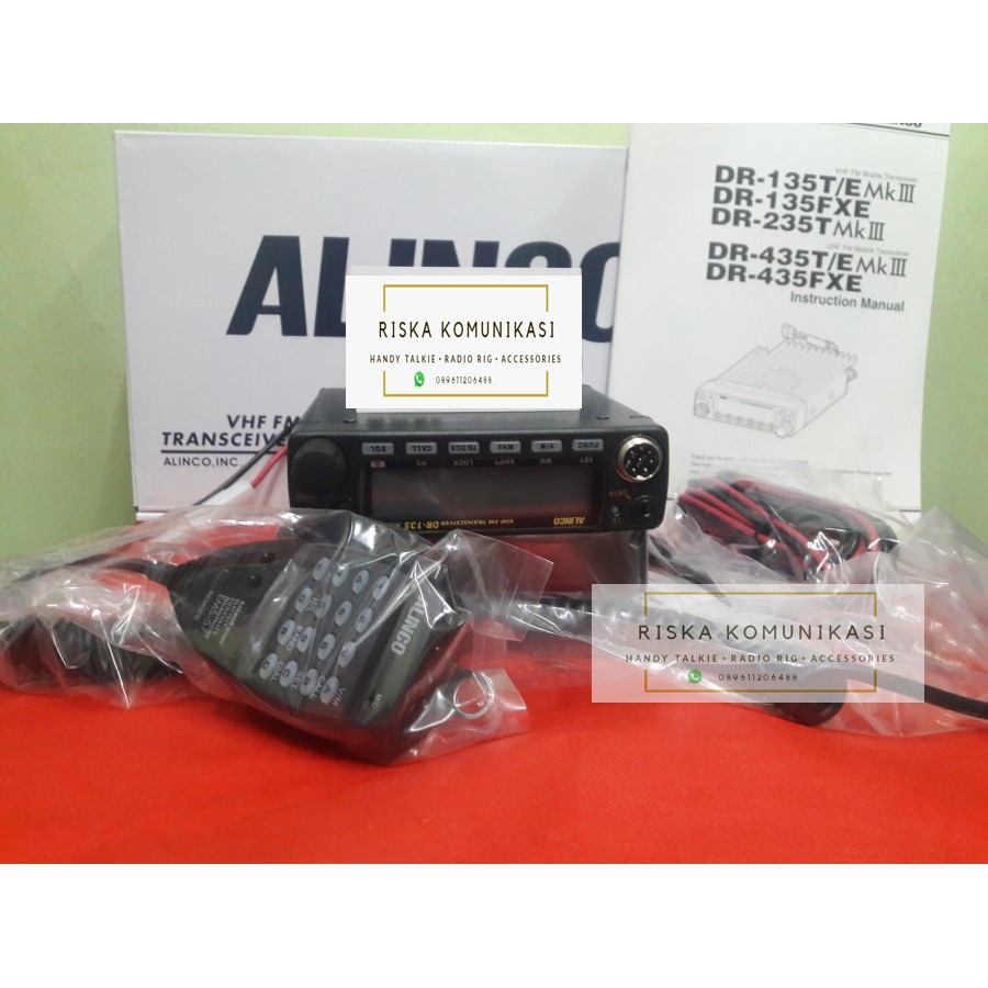 Jual RADIO RIG ALINCO ALINCO DR-135 MK3 DR 135 / ALINCO DR 135 VHF GARANSI | Shopee Indonesia