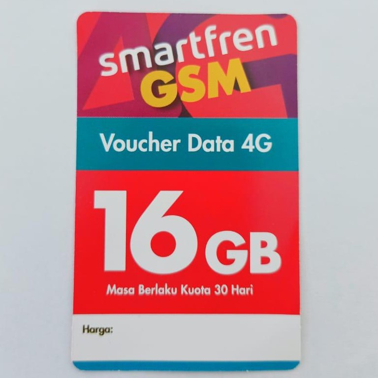 Jual VOUCHER SMARTFREN 16GB | Shopee Indonesia