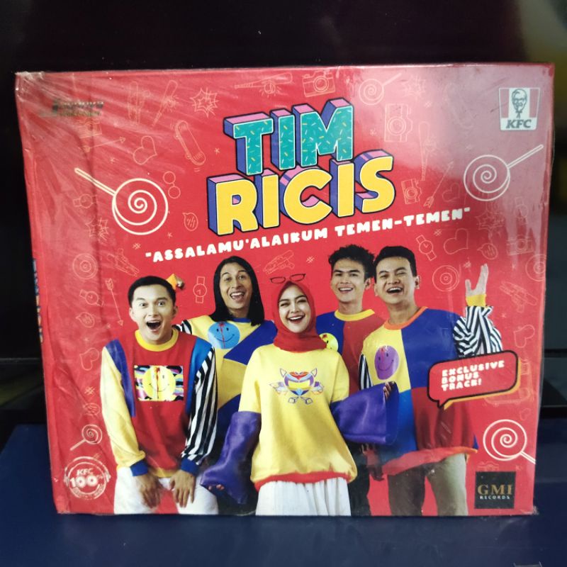 Jual CD TIM RICIS - Assalamualaikum Teman teman ( Original SEGEL ...