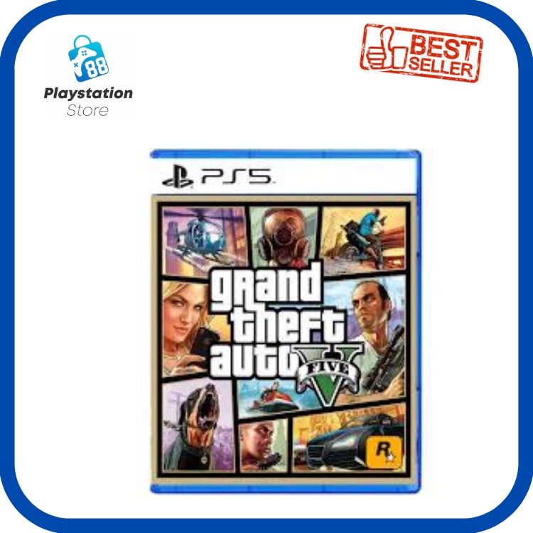 Jual KASET PLAYSTATION 5 / BD PS5 GTA 5 ( FISIK BUKAN DIGITAL ...