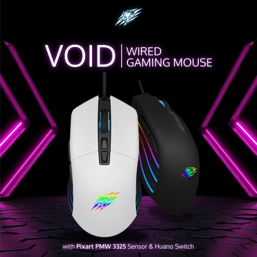 Jual Mouse Gaming Sades S40 Void USB Wired 7 Button RGB Cool Design ...