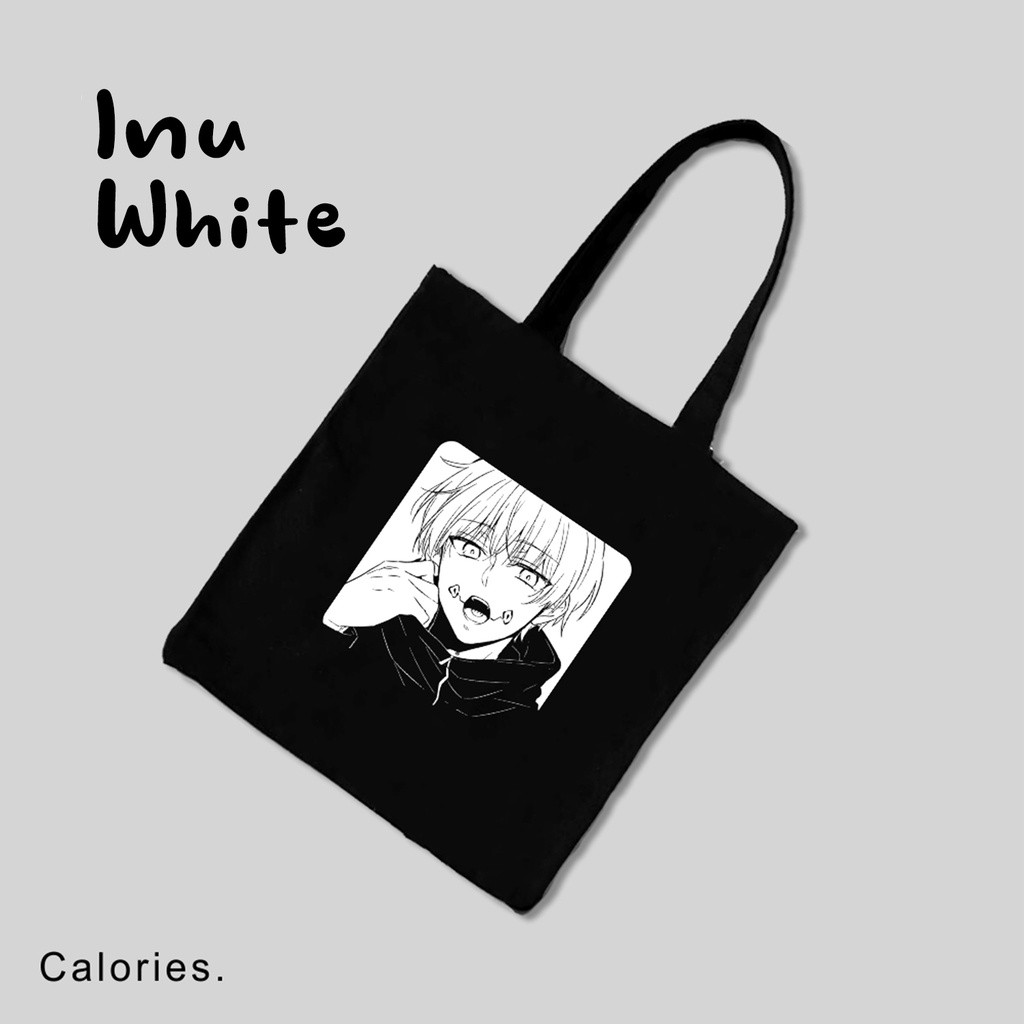 Jual Totebag Hitam ANIME Jujutsu kaisen itadori yuuji gojou satoru # ...