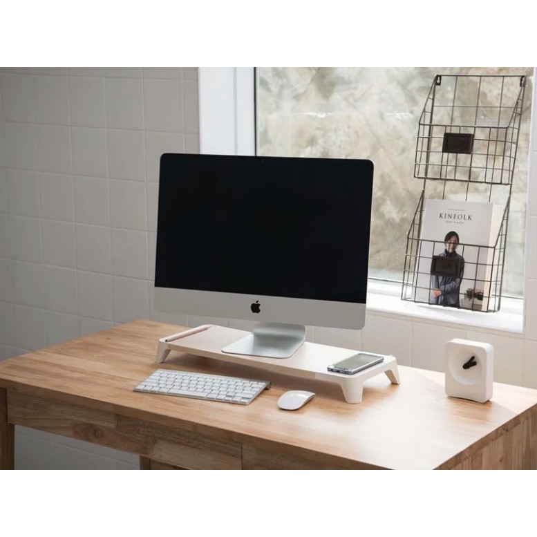 Jual meja dudukan monitor laptop komputer pc desktop carger | Shopee ...