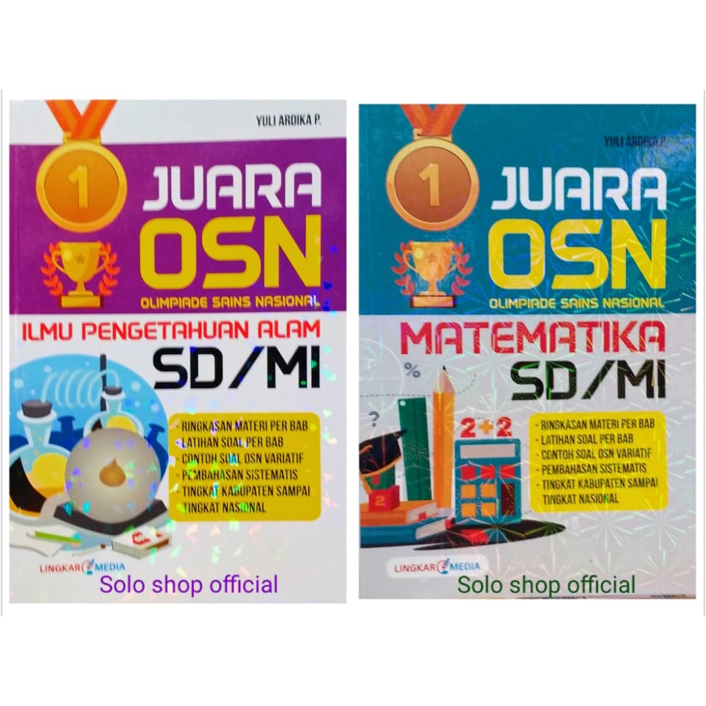Jual Buku OSN Juara OSN Olimpiade Sains Nasional Matematika Juara OSN Olimpiade Sains Nasional ...