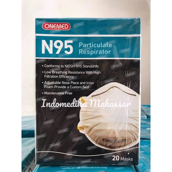 Jual Masker N95 Onemed isi 20 pcs | Shopee Indonesia