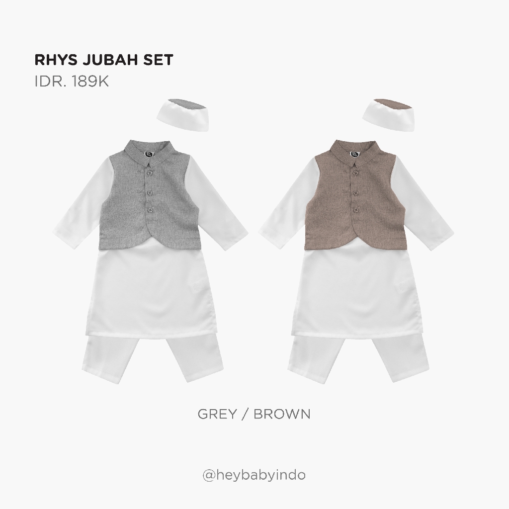 Jual Hey Baby Rhys Jubah Set | Shopee Indonesia