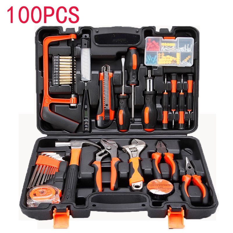 Jual 100 PCS Toolset Toolkit Toolbox Tool Set Tool Kit Tool Box ...