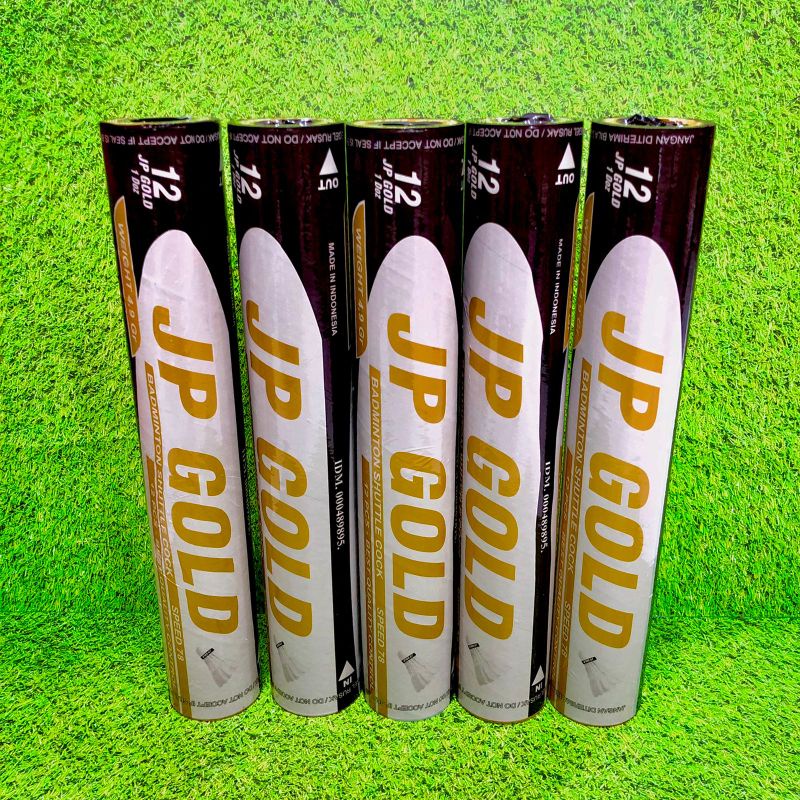 Jual shuttlecocks Cock Badminton JP GOLD | Shopee Indonesia
