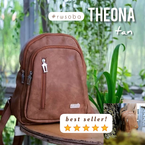 Jual TAS RANSEL K THEONA VARIAN TAN RUMAH WARNA TAS WANITA ANAK SEKOLAH ...