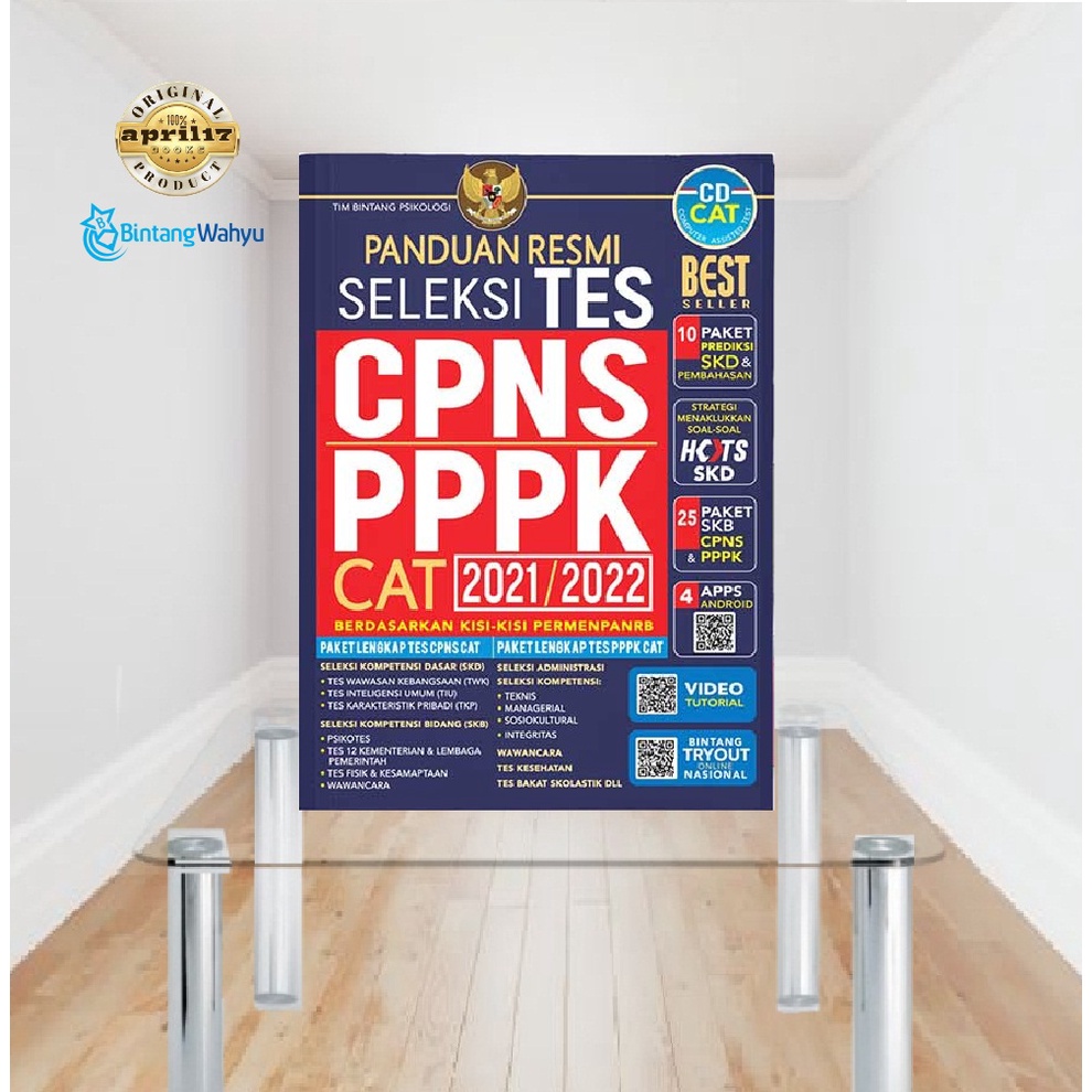 Jual Panduan Resmi Seleksi Tes Cpnsandpppk Cat 2021 2022 Shopee Indonesia