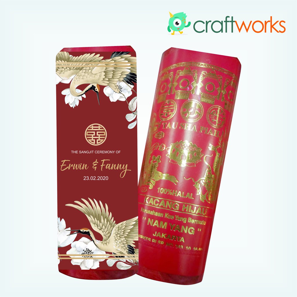 Jual KUE SANGJIT TAUSA PIA KACANG HIJAU - NAM YANG + CUSTOM LABEL ...