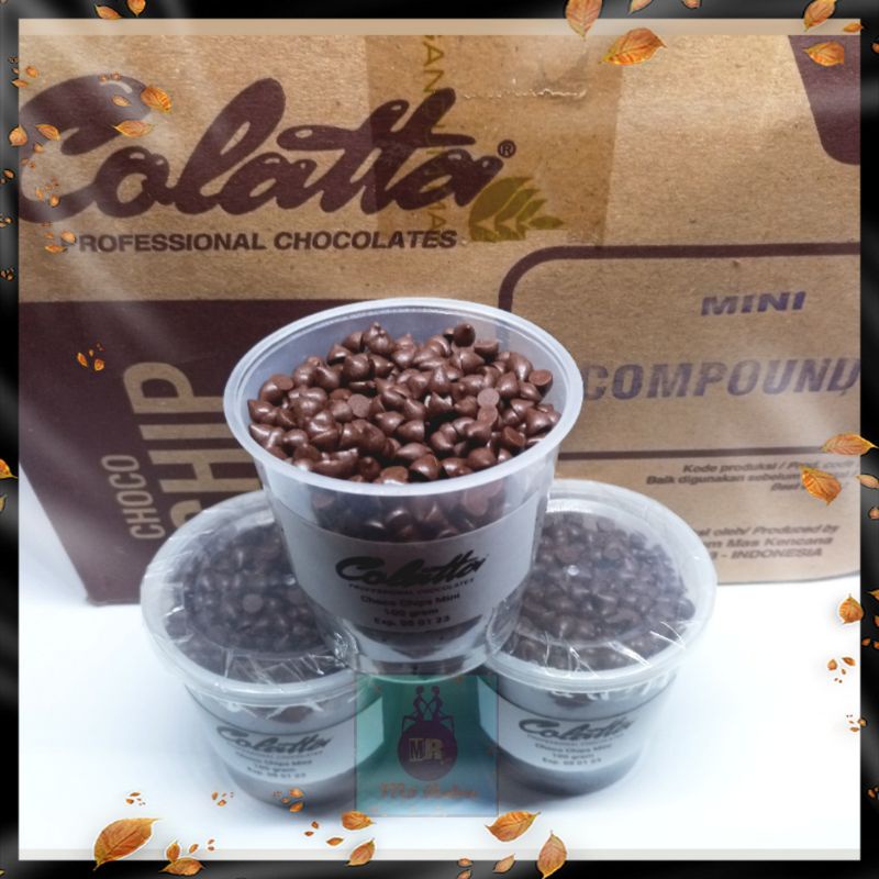 Jual Colatta Choco Chip Mini 100gr / Colatta Mini Chips / Mini Compound ...