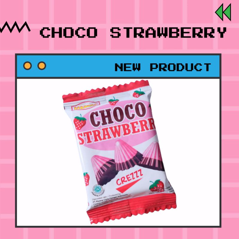 Jual ( CHOCO STRAWBERRY ) - SNACK JADUL - HAMPERS JADUL | Shopee Indonesia