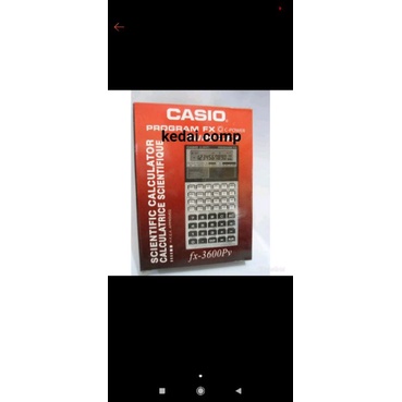Jual Kalkulator Casio FX-3600Pv / Calculator CASIO FX 3600 PV | Shopee Indonesia