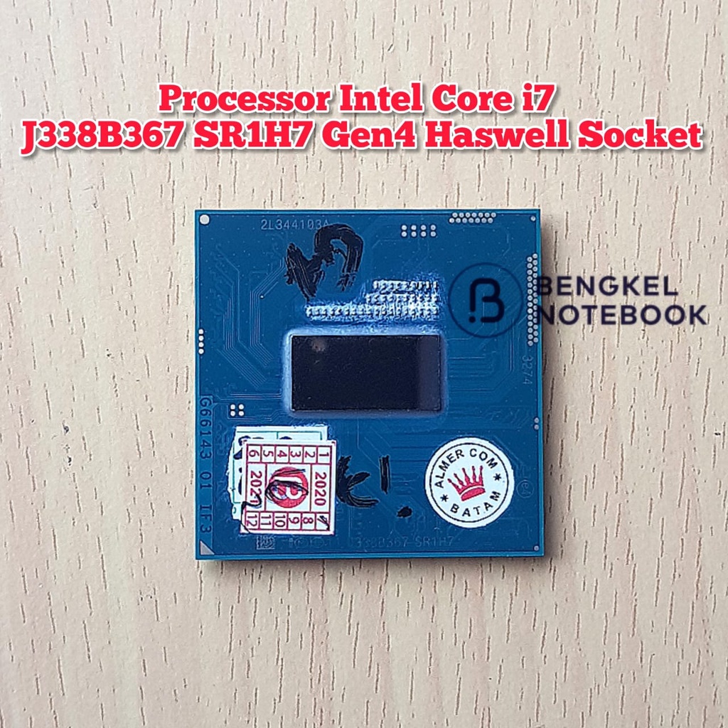 Jual Processor Intel Core i7 J338B367 SR1H7 Gen4 Haswell Socket ...
