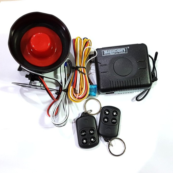 Jual Alarm Remot Kunci / Alarm Mobil Model Remot 4 Tombol Silicon ...
