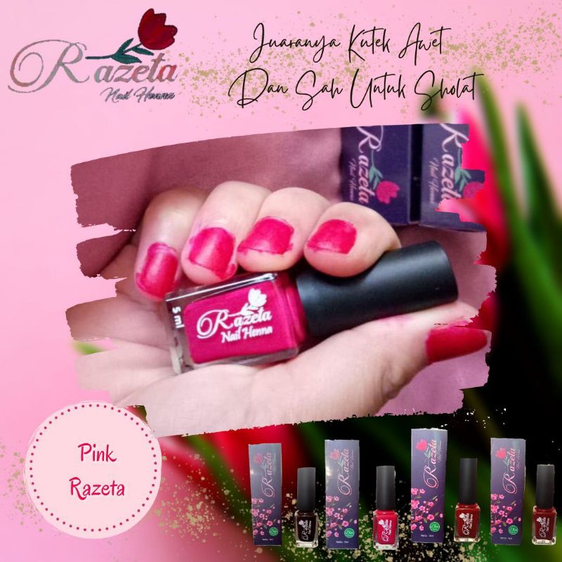 Jual [BISA COD TERMURAH] TUFFAH NAIL HENA, NAURAA NAURA KUTEK MUSLIMAH ...