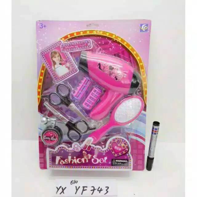 Jual Mainan Beauty Fashion Set hairdyer ( 743 ) | Shopee Indonesia