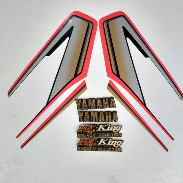 Jual striping lis sticker rx king 93 lengkap emblem | Shopee Indonesia