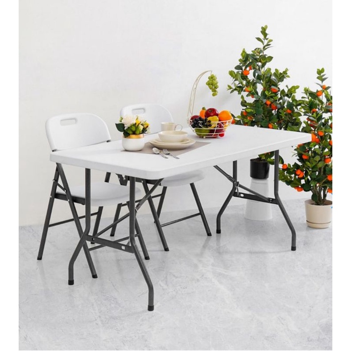 Jual Krisbow long table meja lipat serbaguna portable 152 cm | Shopee ...