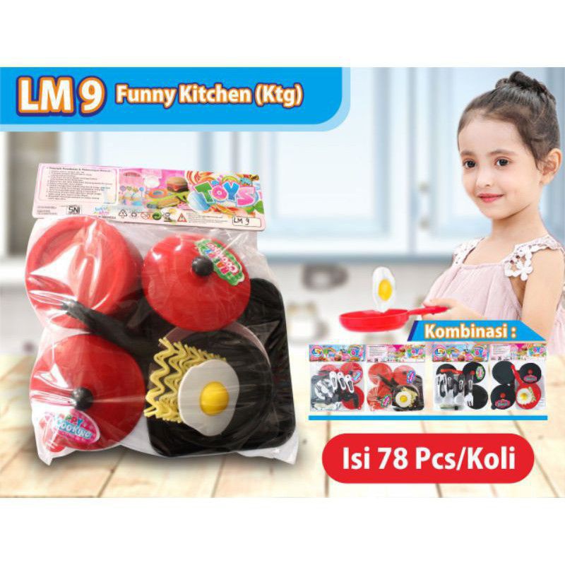 Jual Mainan Dapur Kitchen Set LM09 — Mainan Masak Masakan Anak Perempuan Lengkap Hadiah Ulang ...