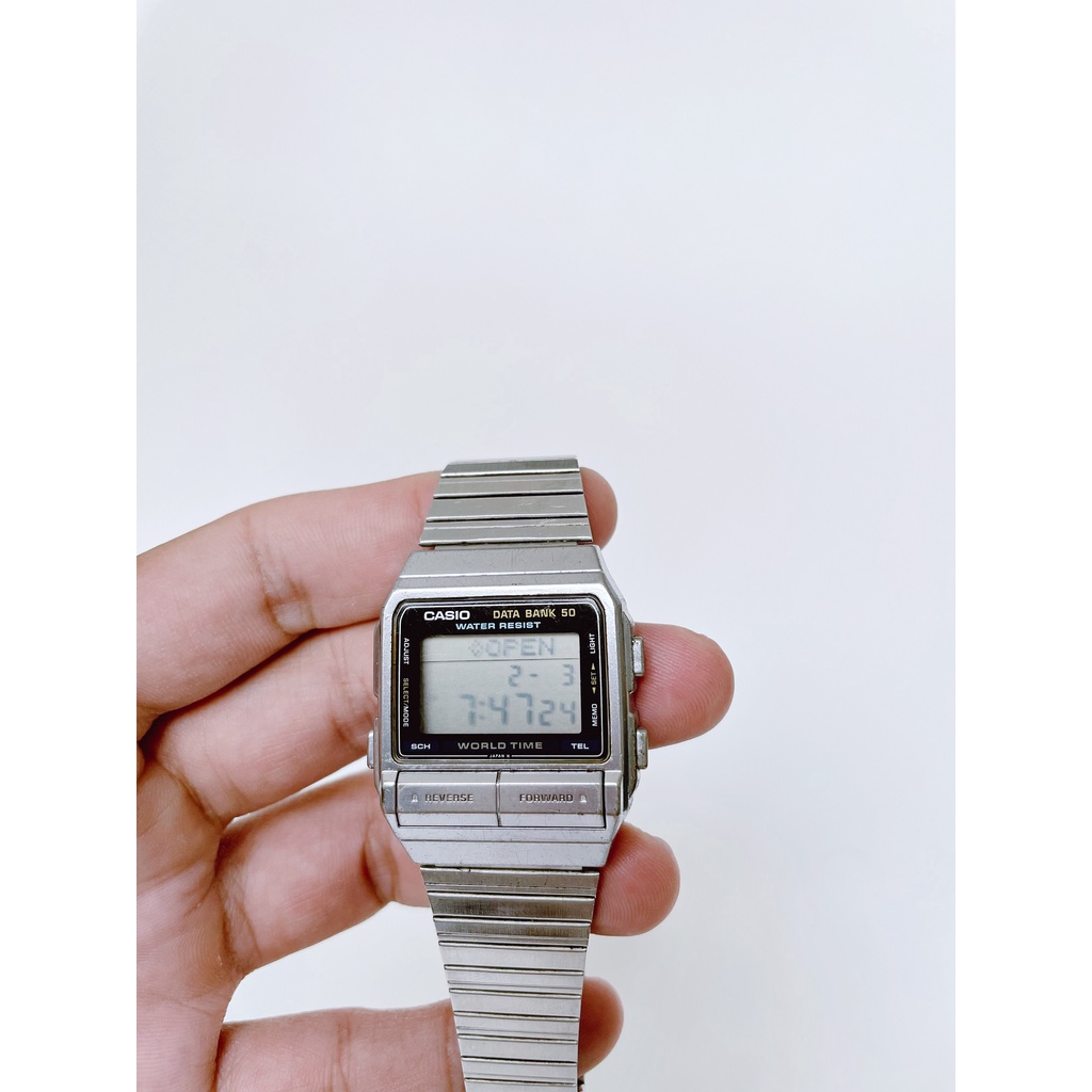 Jual Jam Tangan Digital Casio Db 520 Second Original Shopee Indonesia