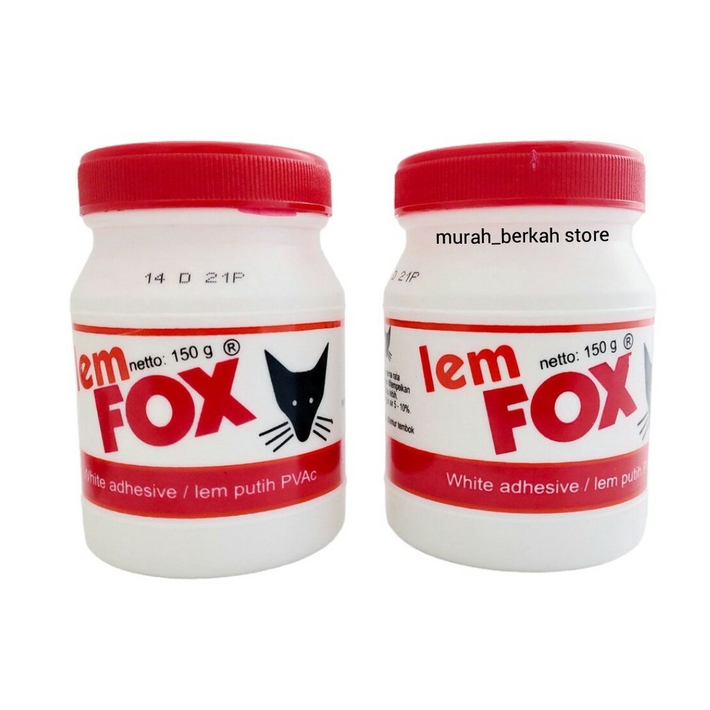 Jual LEM FOX / Lem Fox Putih Botol Kecil PVAC 150 GRAM (/botol ...