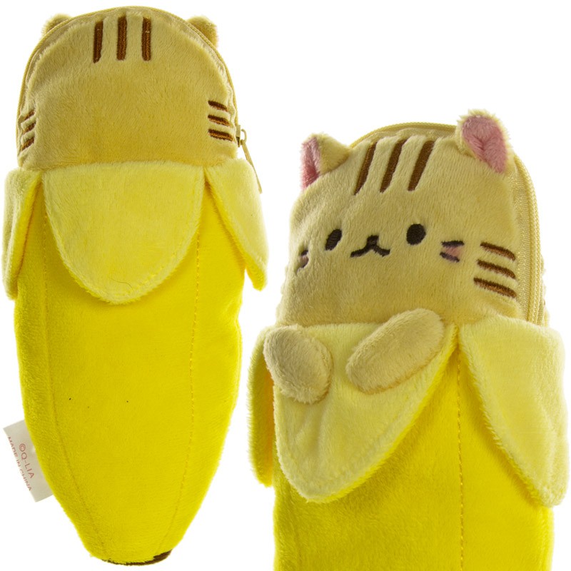 Jual Tempat Pensil Bananya Tora - Kucing Coklat Tabby | Shopee Indonesia