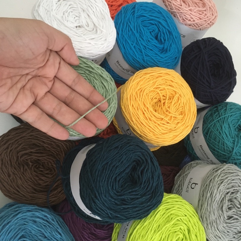 Jual Benang Rajut Softy Katun Besar / SCB | Shopee Indonesia
