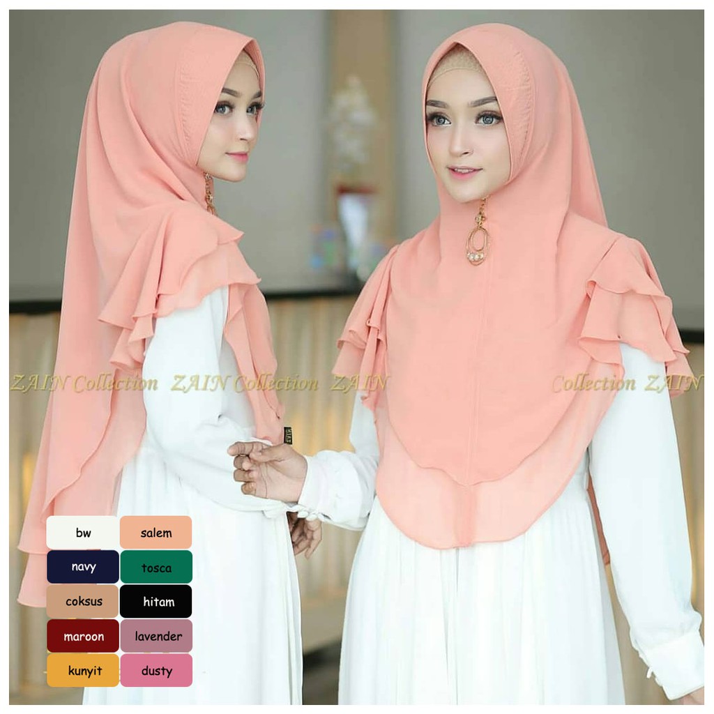 Jual Juliet Khimar HIjabers HijabIndonesia Vanilla HIjab Kerudung ...