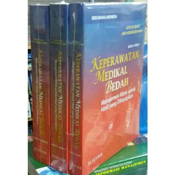 Jual Buku Paket Keperawatan Medikal Bedah Edisi 8 Buku 1-3 (ORIGINAL) - Joyce M. Black, Jane ...
