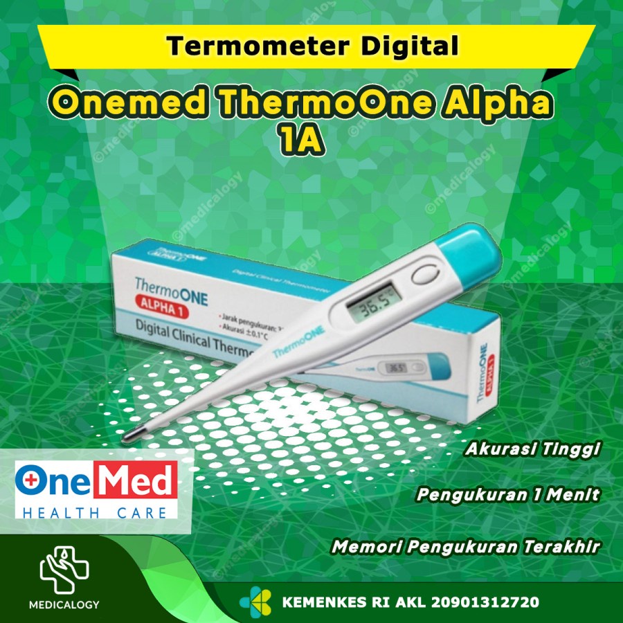 Jual THERMO-ONE Alpha 1 Thermometer Digital Kaku | Shopee Indonesia