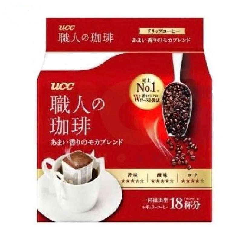 Jual Kopi UCC Craftsmans Mocha Fragrant Aroma Ground Coffee 18 x 7 Gram | Shopee Indonesia