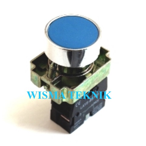 Jual Push Button Biru / Blue NO FORT LAY5-BA61 | Shopee Indonesia