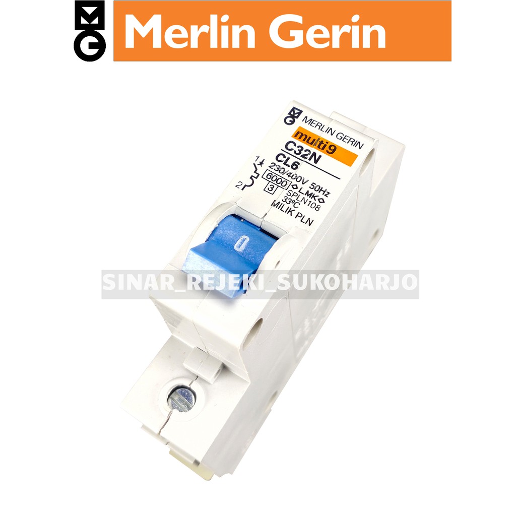 Jual MCB MERLIN GERIN BIRU SPLN PLN 1P 6A SPLN108 | Shopee Indonesia